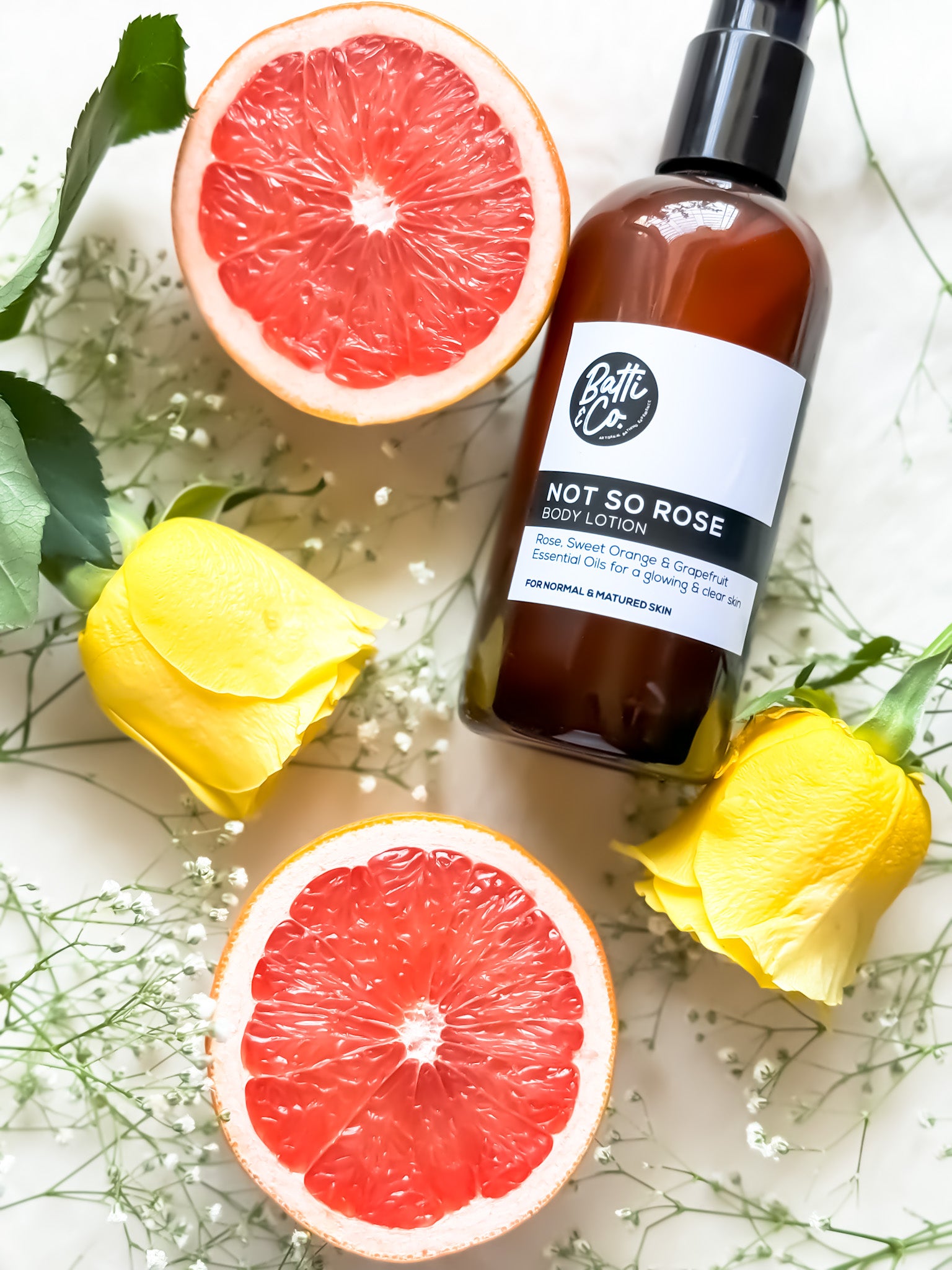 Not So Rose Body Lotion – Batti & Co.